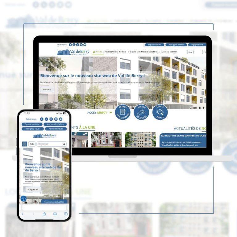 Notre actionnaire Val de Berry se dote d'un nouveau site web - Val de ...